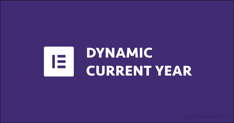 How To: Add Dynamic "Current Year" in Elementor Footer